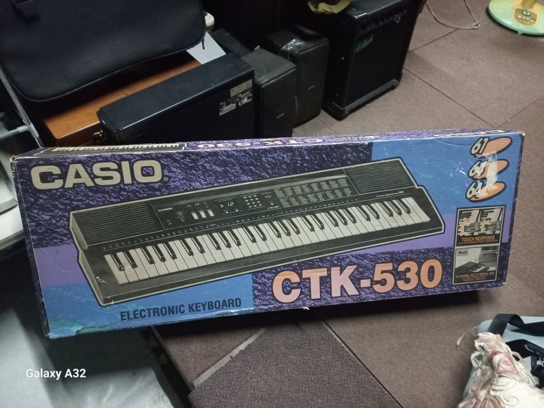 Casio CTK-550 Touch Response 61-Key Piano Keyboard on Carousell