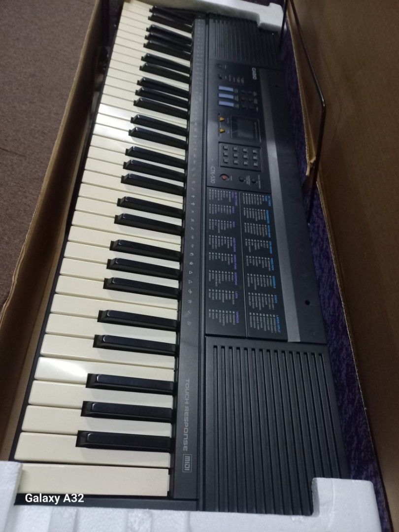 Casio CTK-550 Touch Response 61-Key Piano Keyboard on Carousell