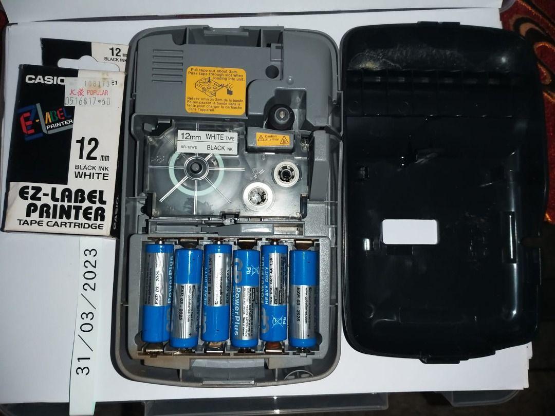 Casio Label Printer KL-120, Computers & Tech, Printers, Scanners & Copiers on Carousell