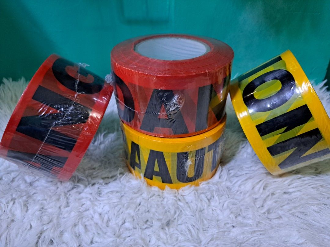 Caution Tape,Danger Tape, PVC Warning Marking Tape on Carousell