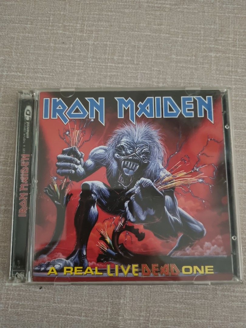 CD Iron Maiden A Real Live Dead One 2CD, Hobbies & Toys, Music & Media ...