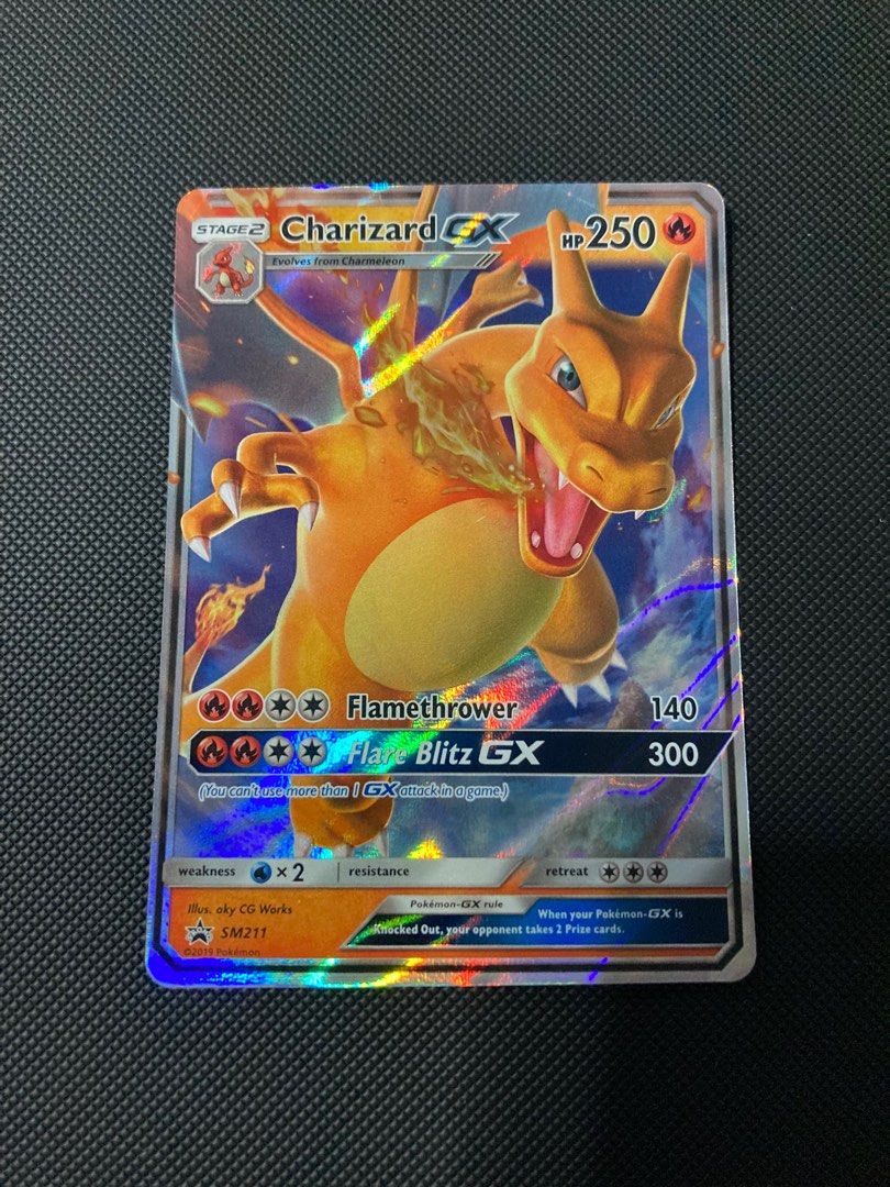 Charizard GX Pokemon Card, Hobbies & Toys, Toys & Games on Carousell