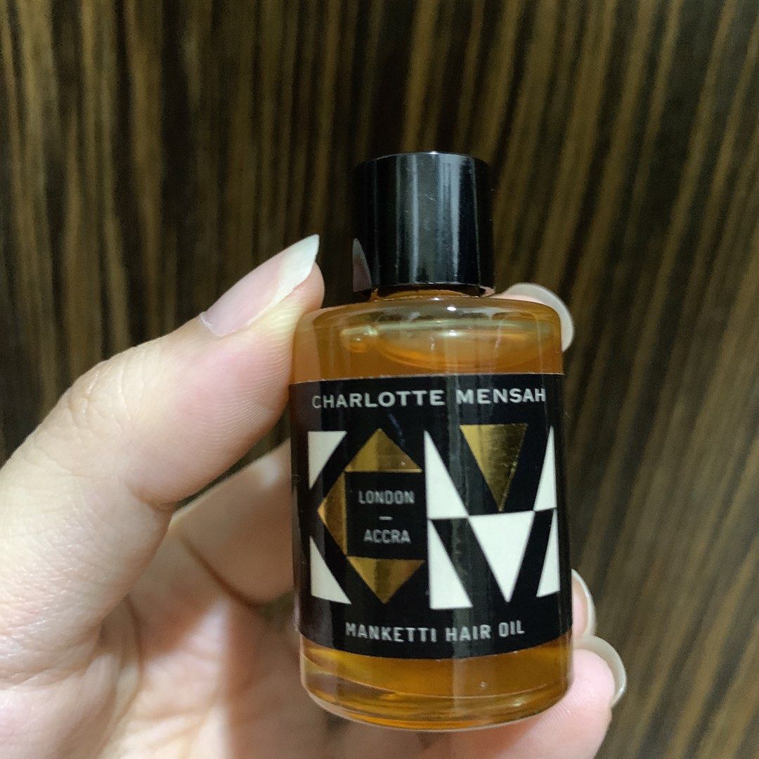 Charlotte Mensah Manketti Hair Oil 15ml, Beauty & Personal Care, Hair ...