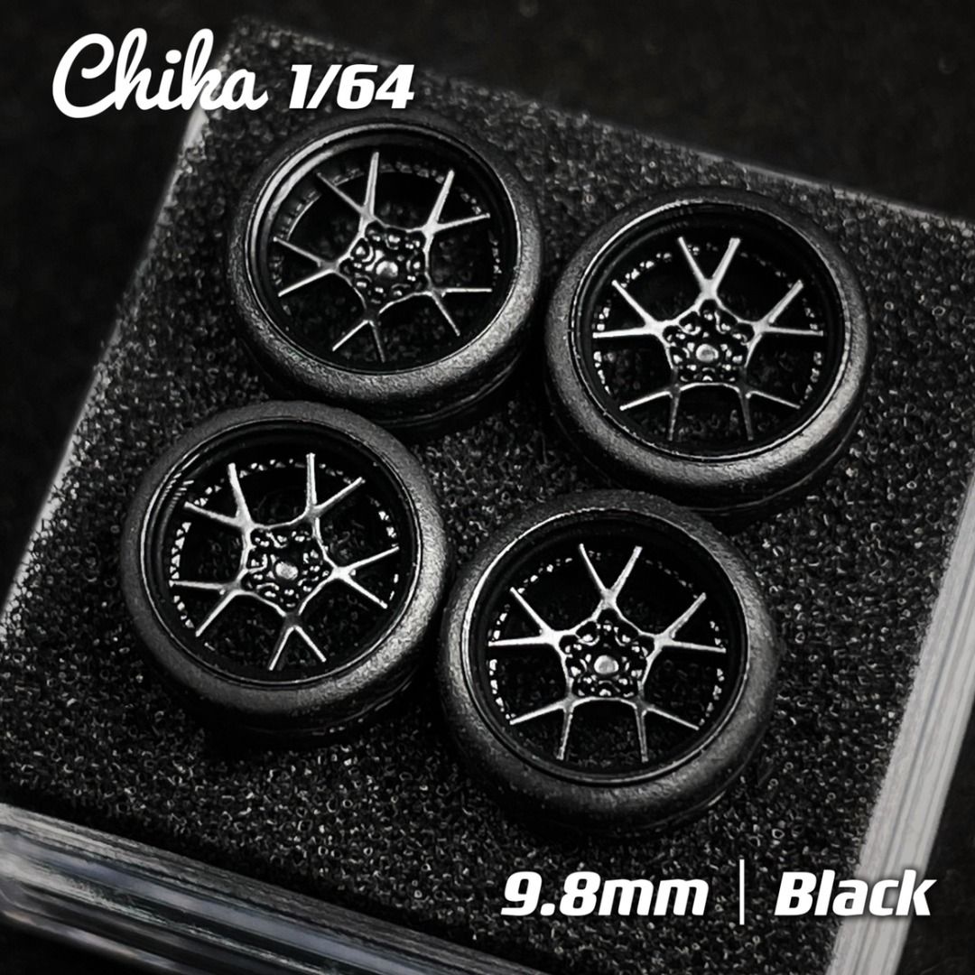 Chika Nabe's Rotiform rf Kps Rim Wheel 8.9 / 9.8mm for 1/64 Scale ...
