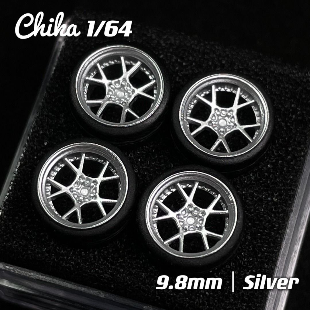 Chika Nabe's Rotiform rf Kps Rim Wheel 8.9 / 9.8mm for 1/64 Scale ...