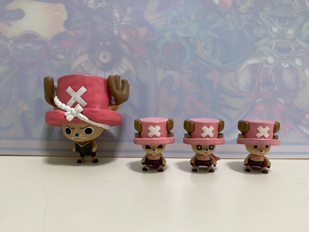 Chopper Figure Set - One piece Characters, Hobbies & Toys, Toys & Games ...