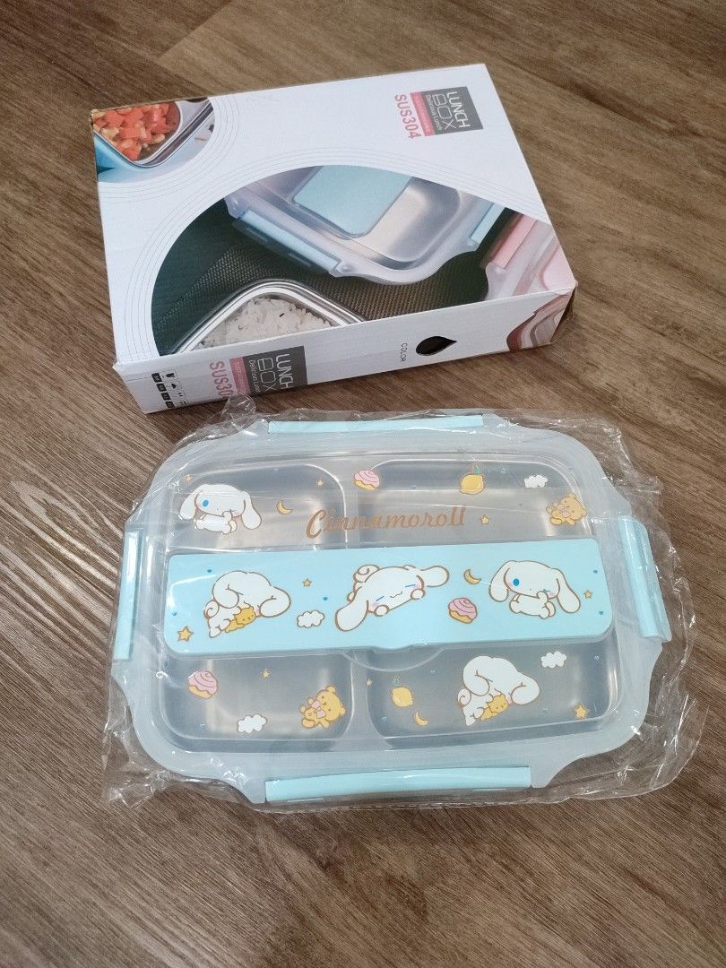 Cinnamoroll lunch box, Everything Else on Carousell