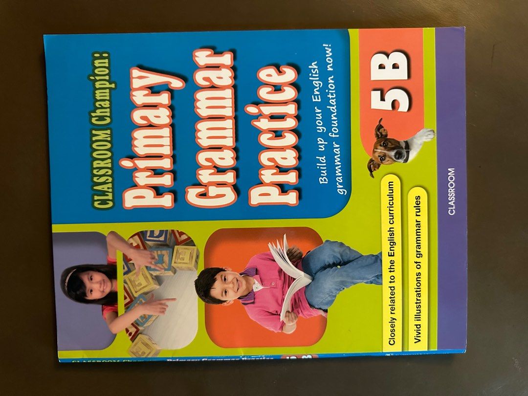 Classroom Champion Primary Grammar Practice 5B, 興趣及遊戲, 書本 & 文具, 書本及雜誌 ...