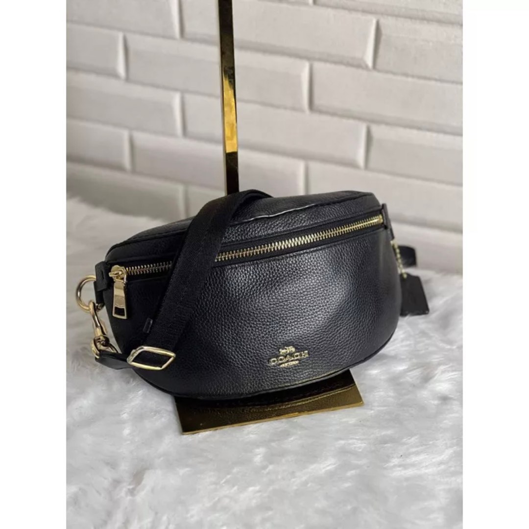 Coach Belt Waist Bag in Black on Carousell