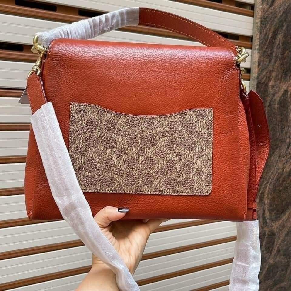 Coach May Shoulder Bag in Signature Canvas, Women's Fashion, Bags & Wallets, Shoulder Bags on ...