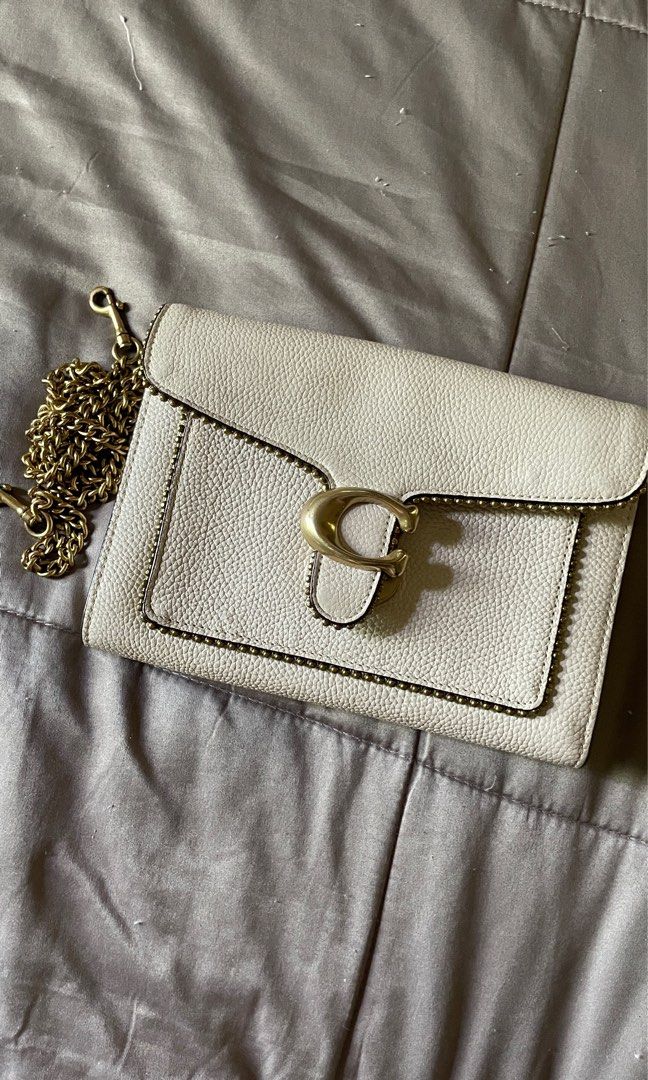 Authentic Coach tabby chain clutch, Luxury, Bags & Wallets on Carousell