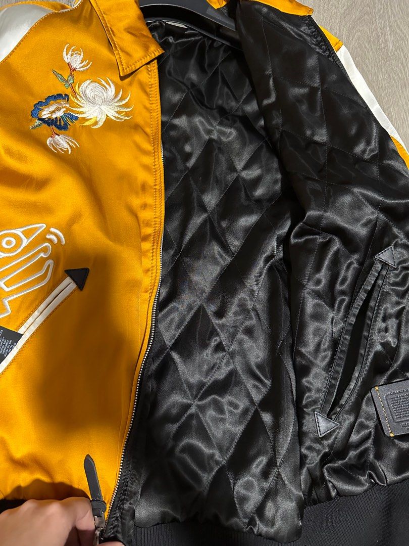 Coach x Keith collab Bomber Jacket, Men's Fashion, Coats, Jackets and ...