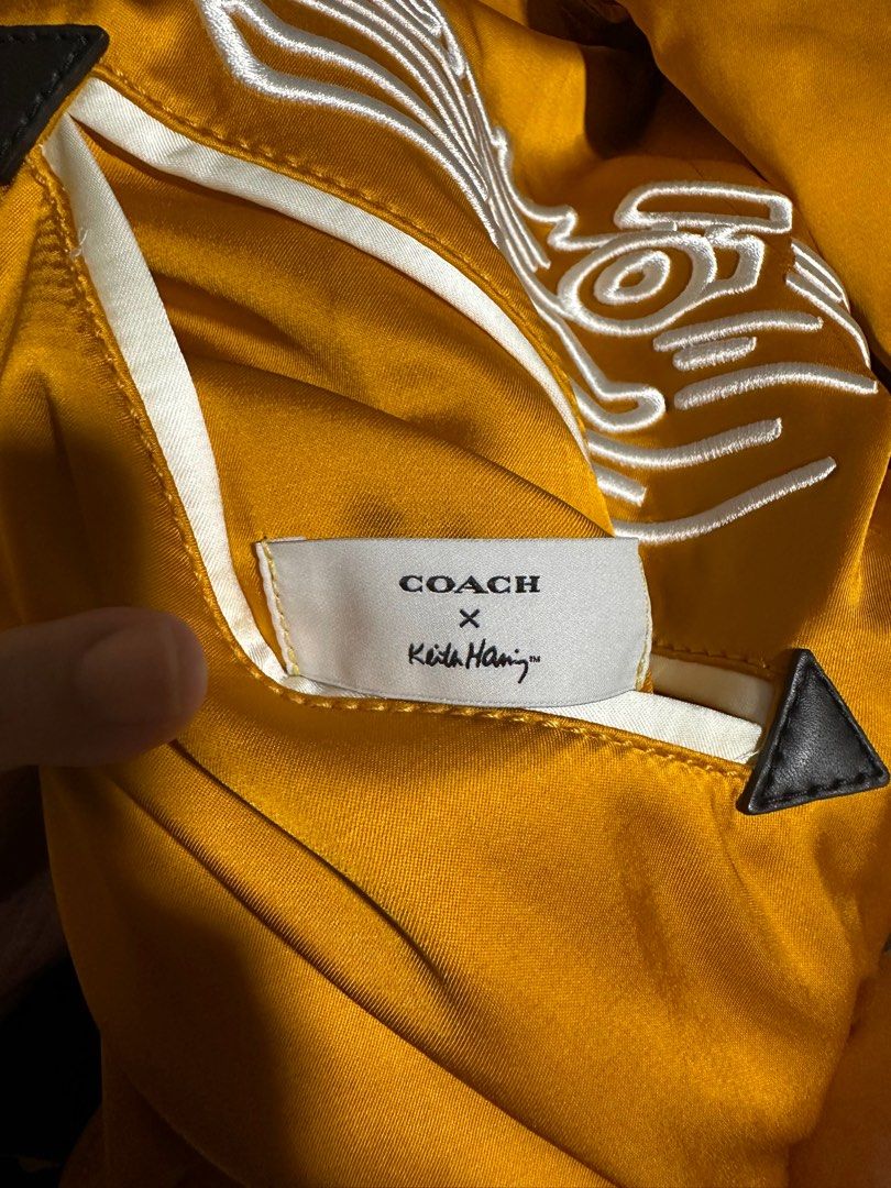 Coach x Keith collab Bomber Jacket, Men's Fashion, Coats, Jackets and ...