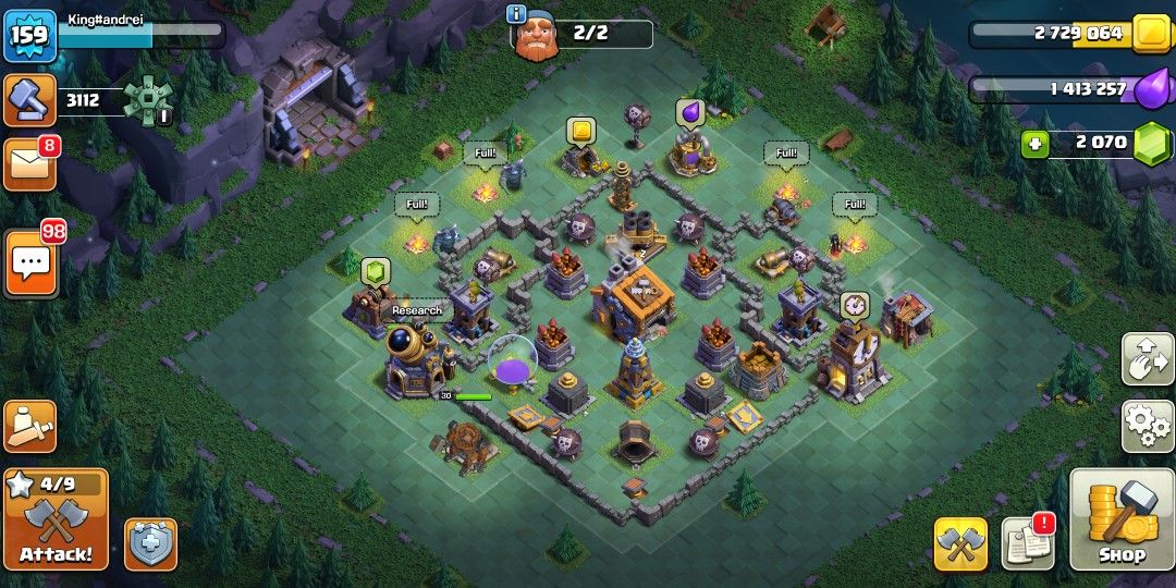Coc acc th 13, Video Gaming, Video Games, Others on Carousell