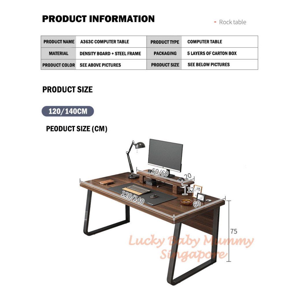 Computer Table office table study desk meeting table living room table gaming table laptop desk ...