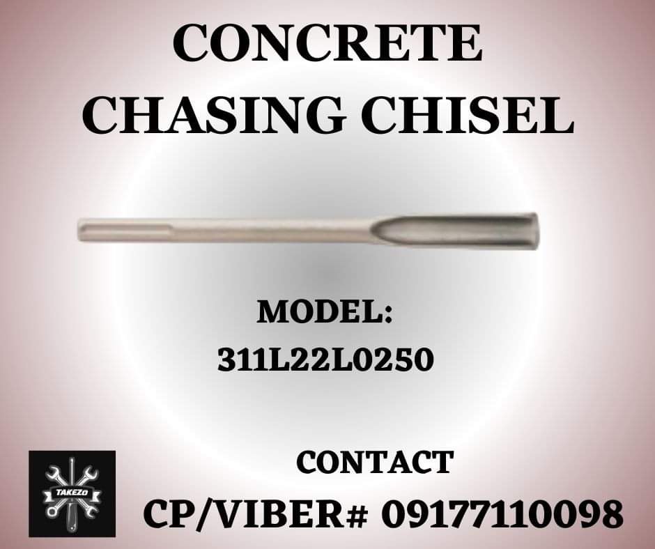 CONCRETE CHASING CHISEL, Commercial & Industrial, Construction Tools ...