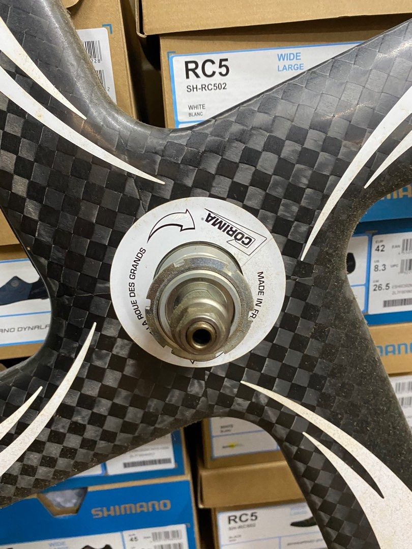 Corima track rear wheel 4spoke fourspoke aerospoke, Sports Equipment ...