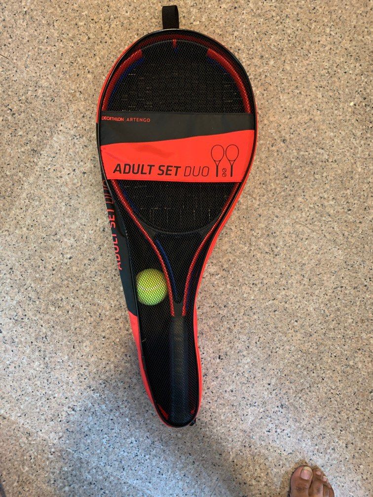 Decathlon Artengo adult set duo, Sports Equipment, Sports & Games, Racket & Ball Sports on Carousell