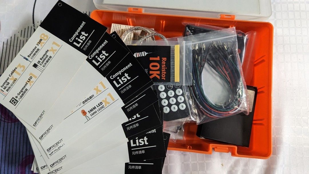 Dfrobot Beginner Kit For Arduino Hobbies And Toys Toys And Games On Carousell 