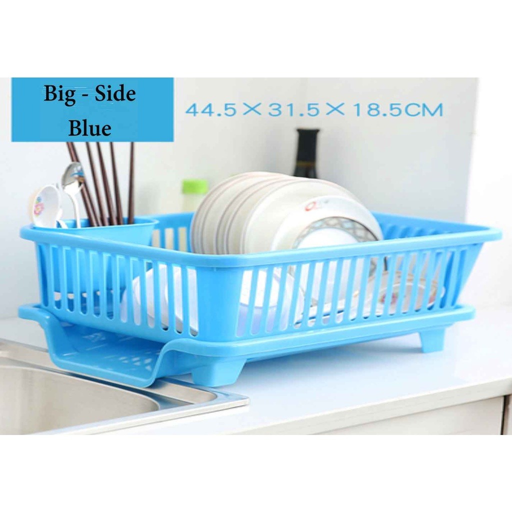Dish Rack Organiser with Front / Side Drainer, Furniture & Home Living ...