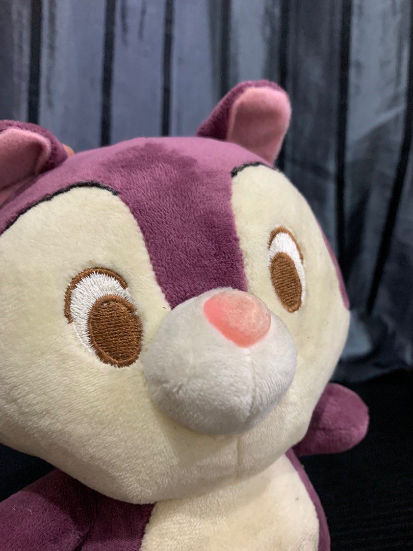Disney Purple Chipmunk Plush on Carousell