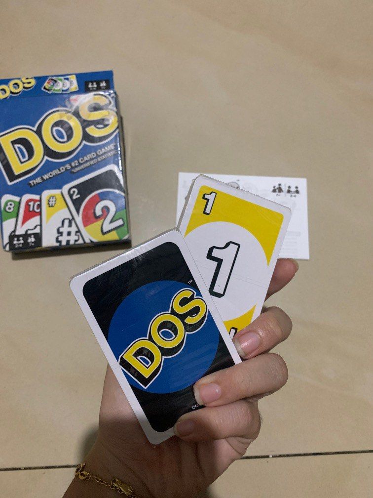 DOS Card Game on Carousell