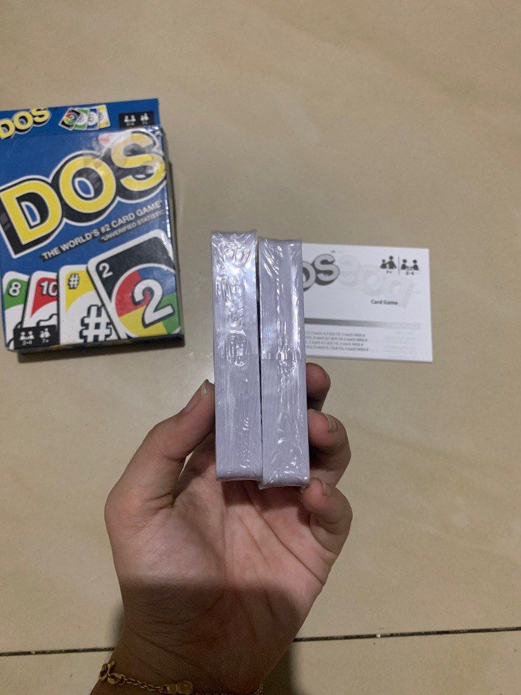 DOS Card Game on Carousell