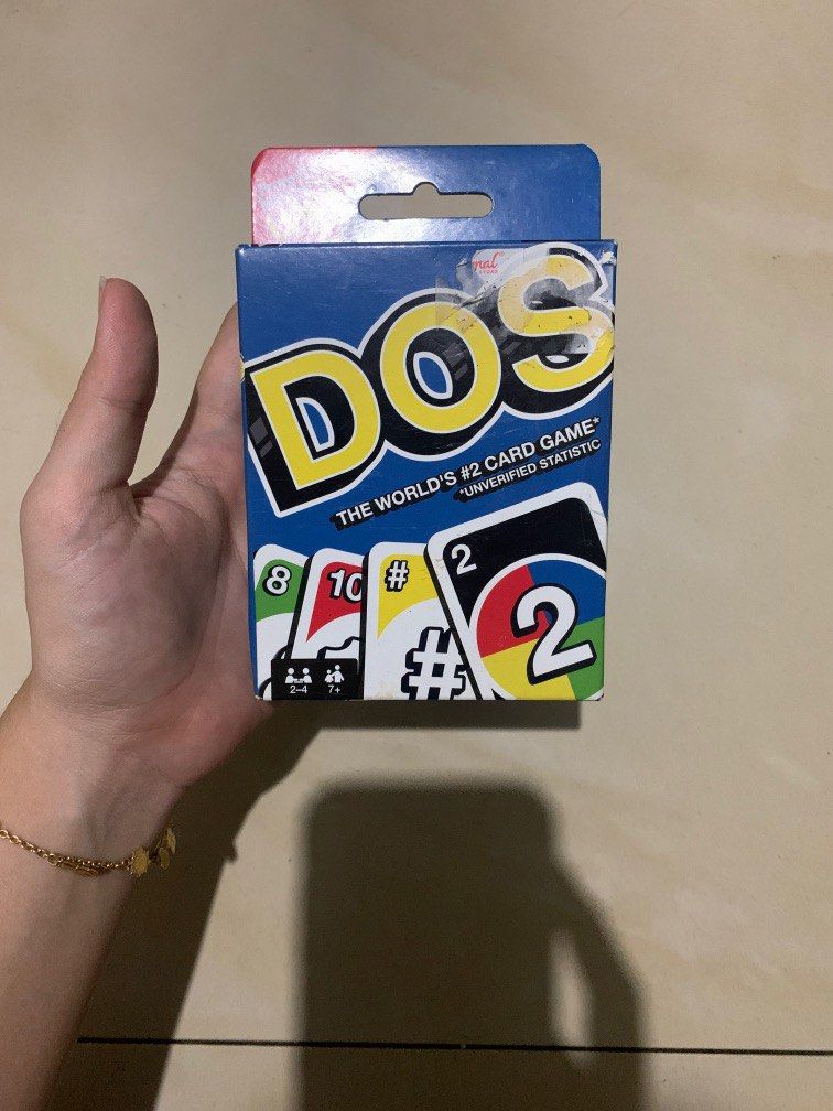 DOS Card Game on Carousell
