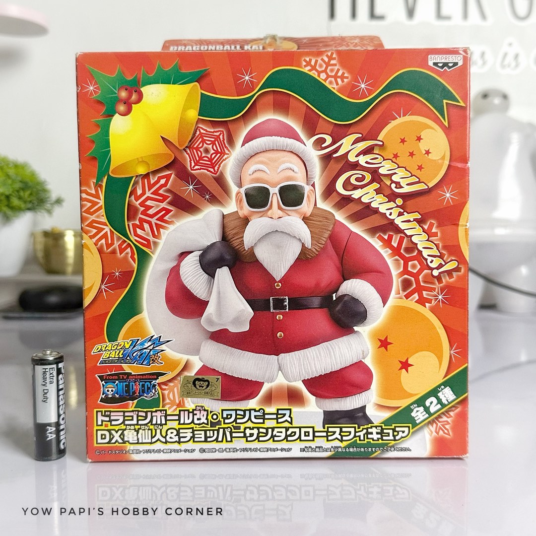 DRAGON BALL KAI x ONE PIECE SANTA CLAUS MASTER ROSHI CHRISTMAS ...