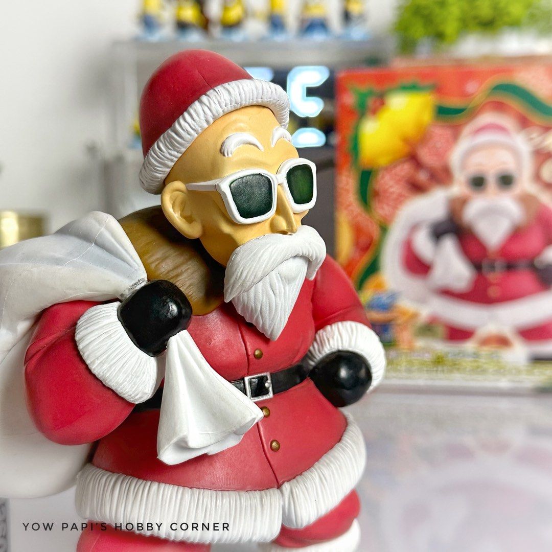 DRAGON BALL KAI x ONE PIECE SANTA CLAUS MASTER ROSHI CHRISTMAS ...
