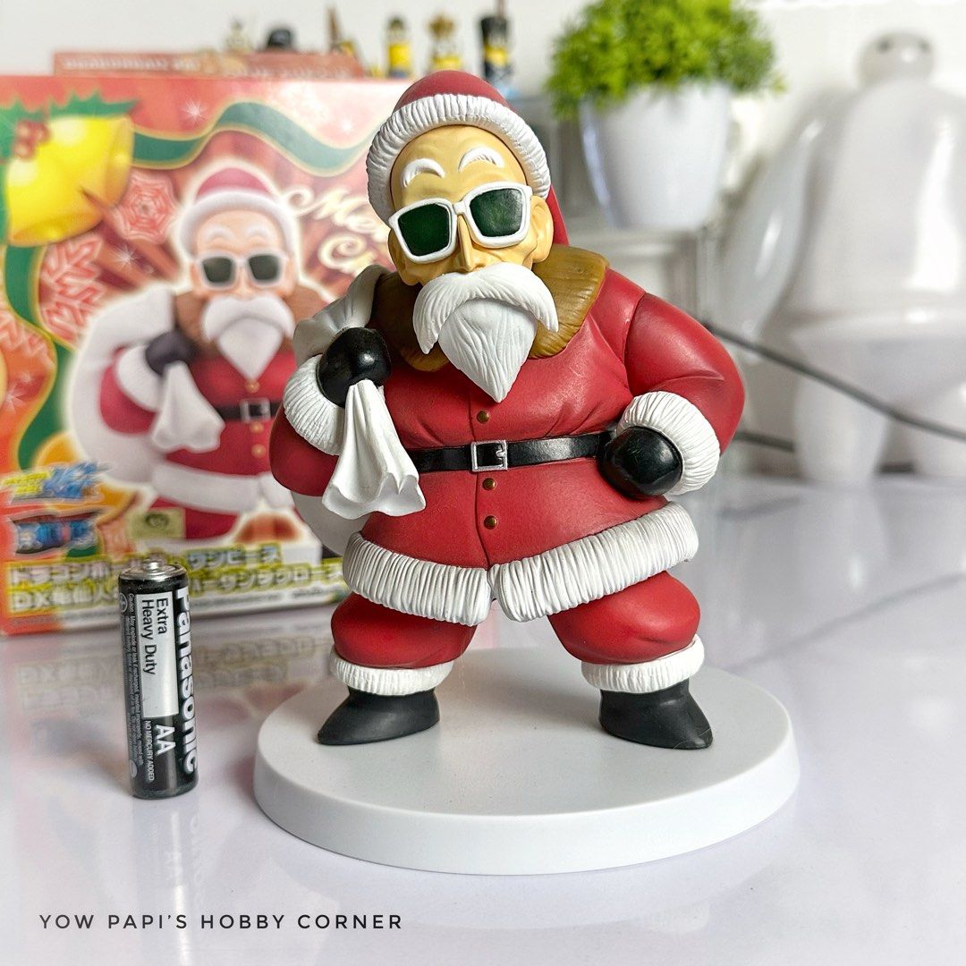 DRAGON BALL KAI x ONE PIECE SANTA CLAUS MASTER ROSHI CHRISTMAS ...