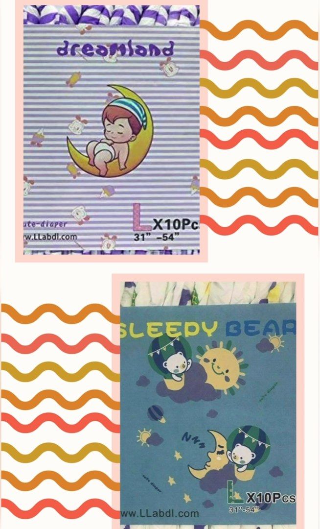 Dreamland & Sleepybear adult diaper abdl, Health & Nutrition, Assistive & Rehabilatory Aids ...