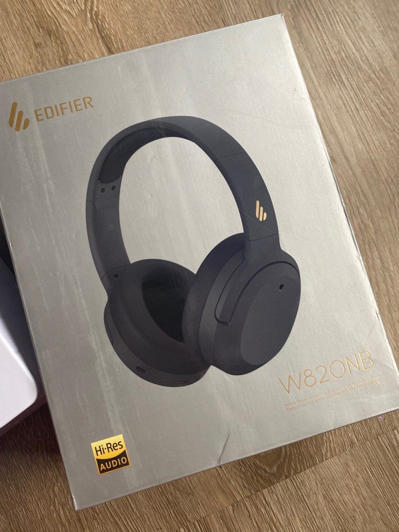 Edifier W820NB Bluetooth Wireless with Mic Active Noise Cancellation ...