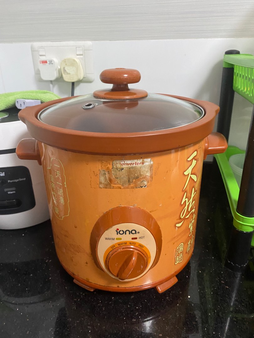 Electric slow clay cooker, TV & Home Appliances, Kitchen Appliances ...
