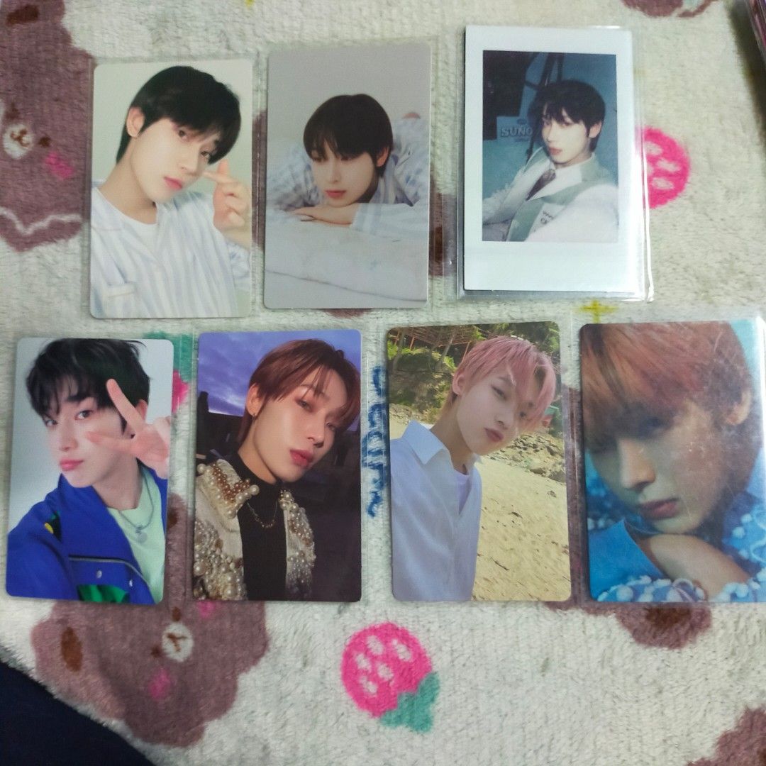 Enhypen Sunoo Photocards on Carousell