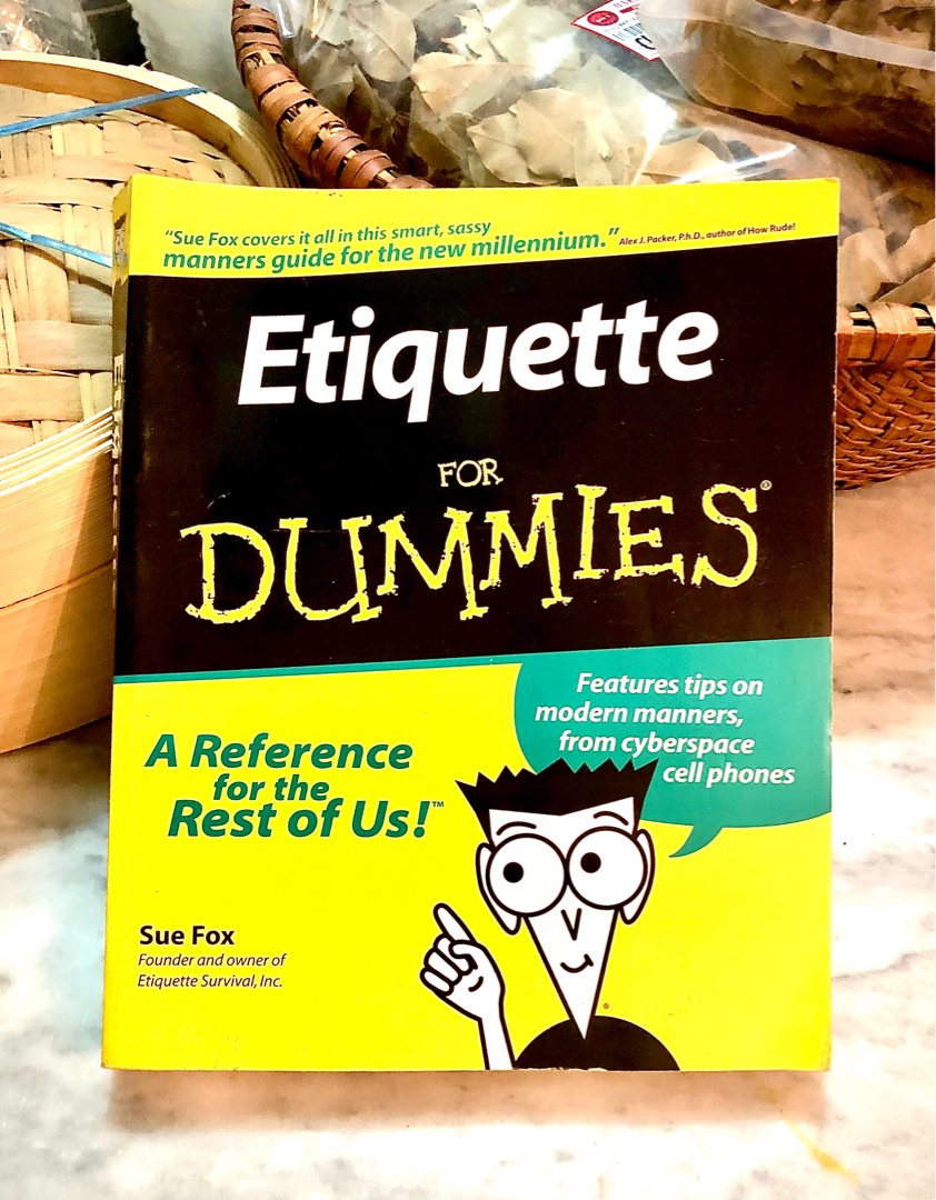 ETIQUETTE For Dummies, Hobbies & Toys, Books & Magazines, Assessment ...