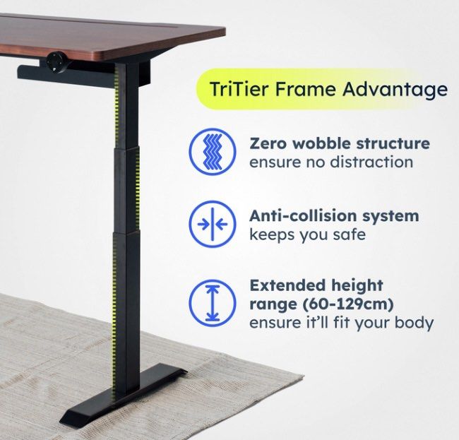 EverDesk max - Ergonomic Standing Height Adjustable Desk Table | Sit ...