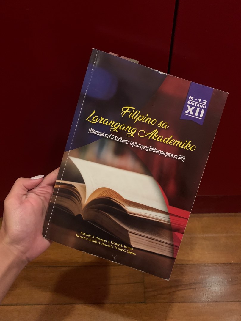 Filipino sa Larangang Akademiko by Rolando A. Bernaqles, Elimar A ...