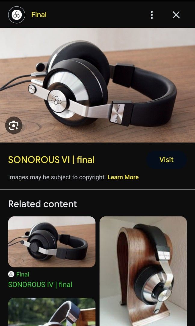 Final Audio Sonorous IV (Japan), Audio, Headphones & Headsets on Carousell