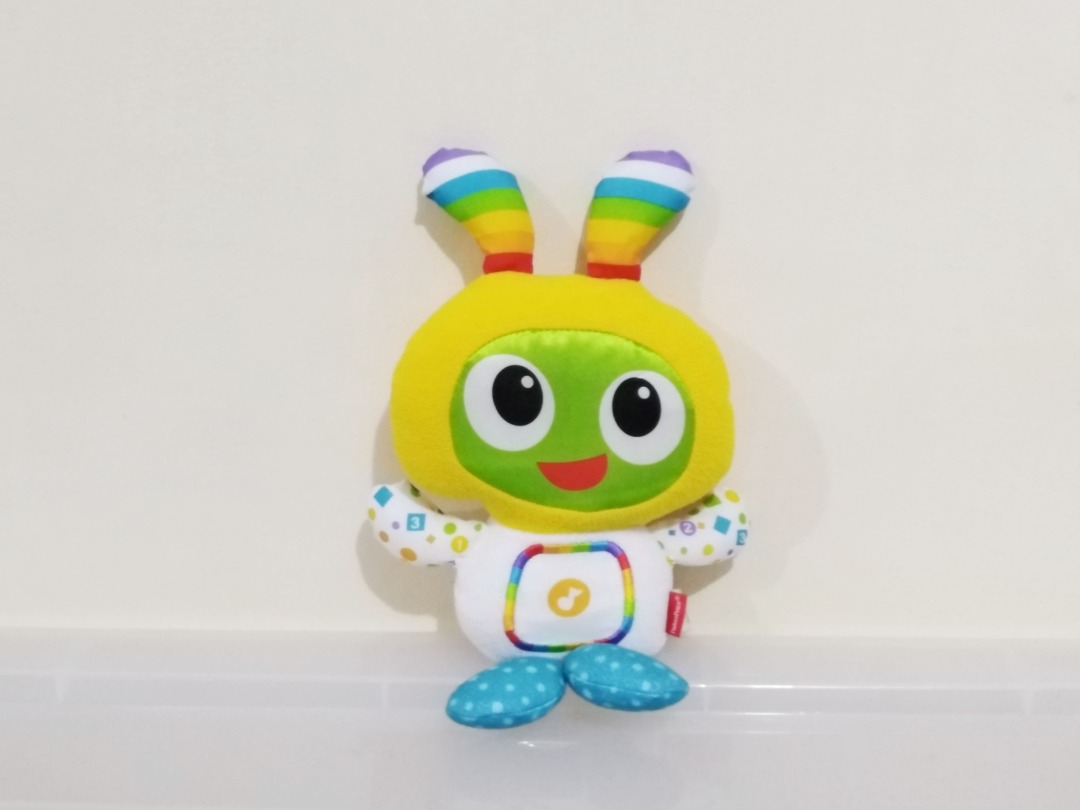 Fisher Price Beatbo Musical Stuffed Plush Toy for Baby Kids, Hobbies ...