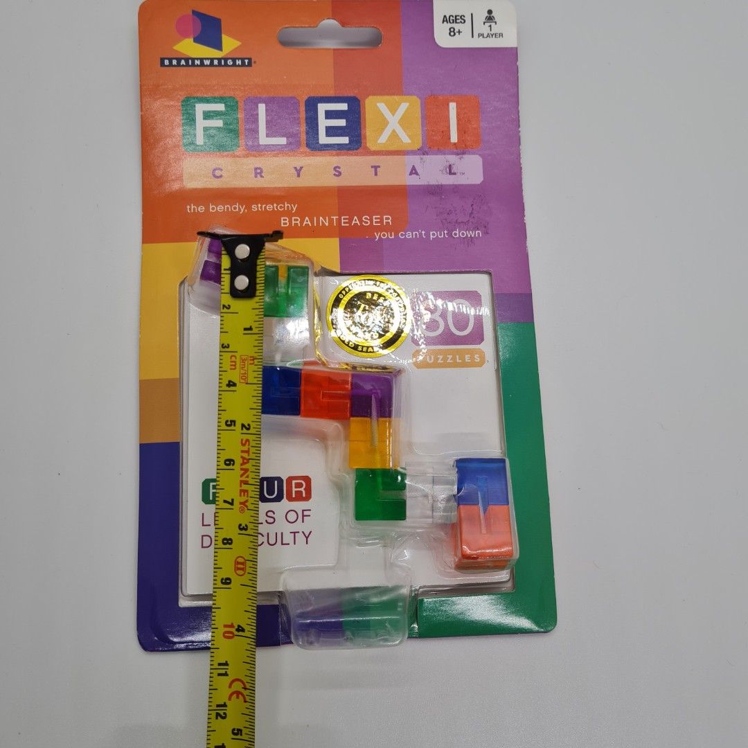 Flexi Crystal Puzzle Brain Teaser ages 8+ on Carousell