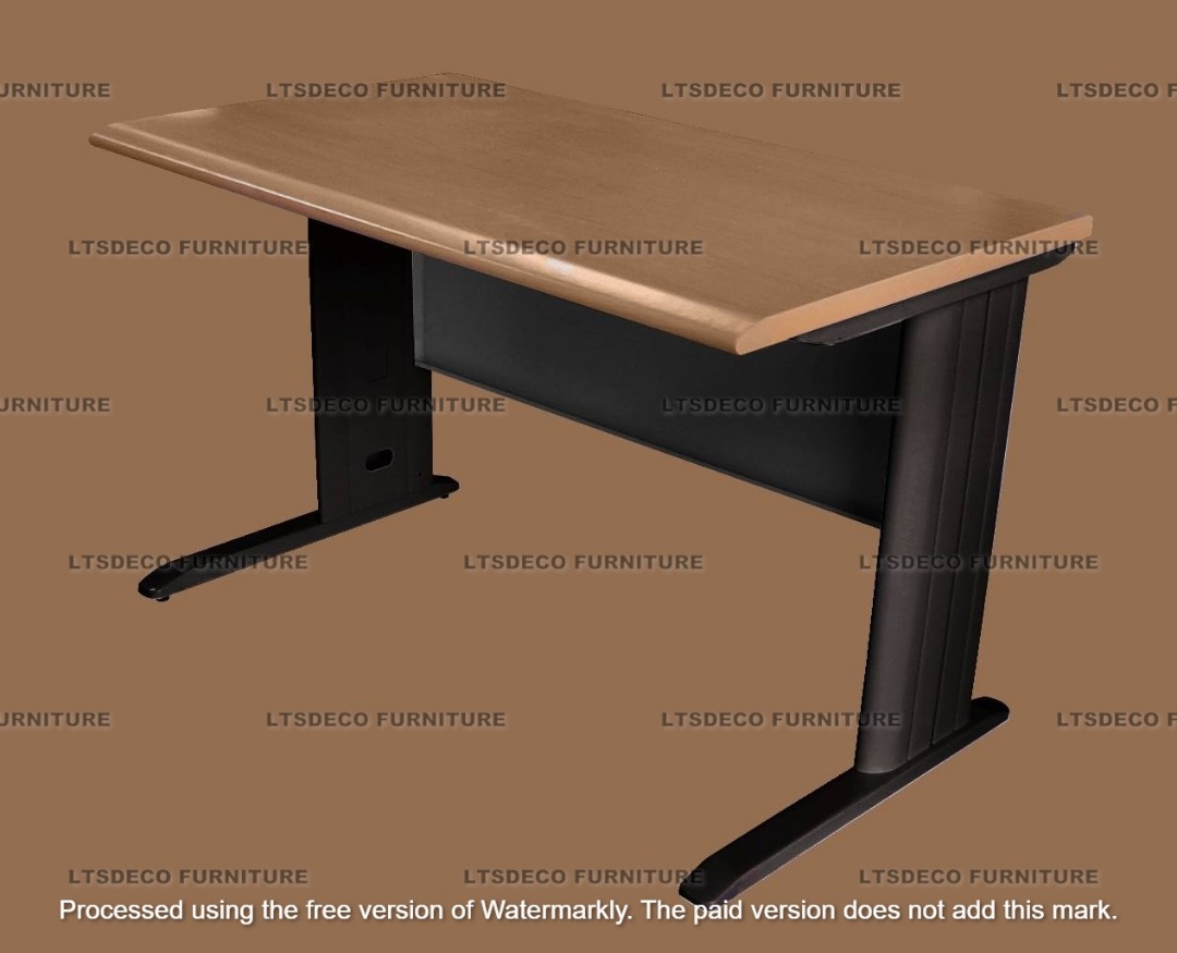 FREESTANDING LAMINATED TOP TABLE OFFICE PARTITION, Furniture & Home ...