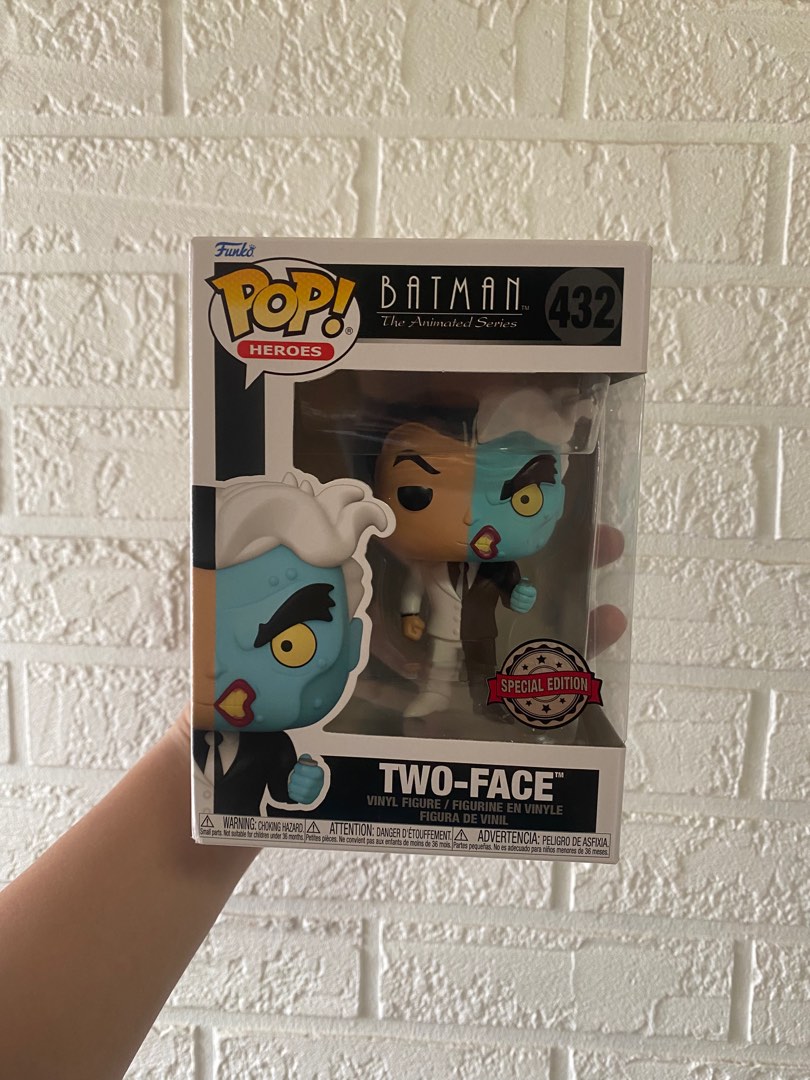 FUNKO POP! TWO-FACE No.432 Special Edition!, Hobbies & Toys, Toys ...
