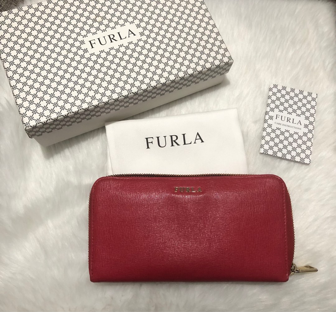 Furla wallet on Carousell
