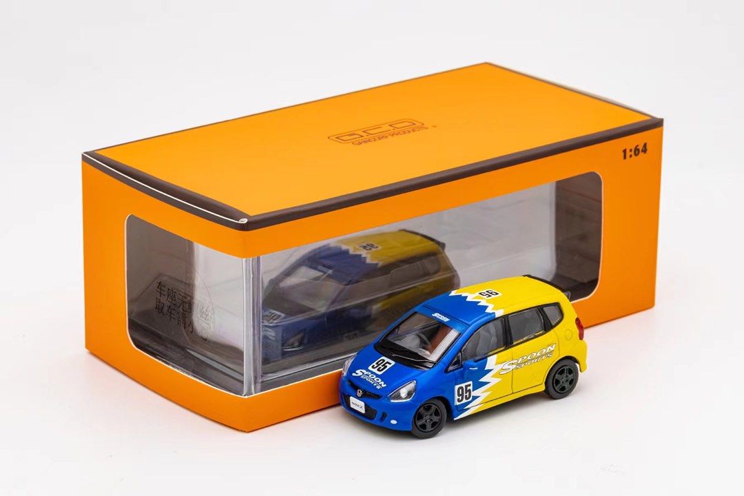 GCD 1/64 Honda Fits Spoon Livery / Mini GT Inno64 Tarmac Works ...