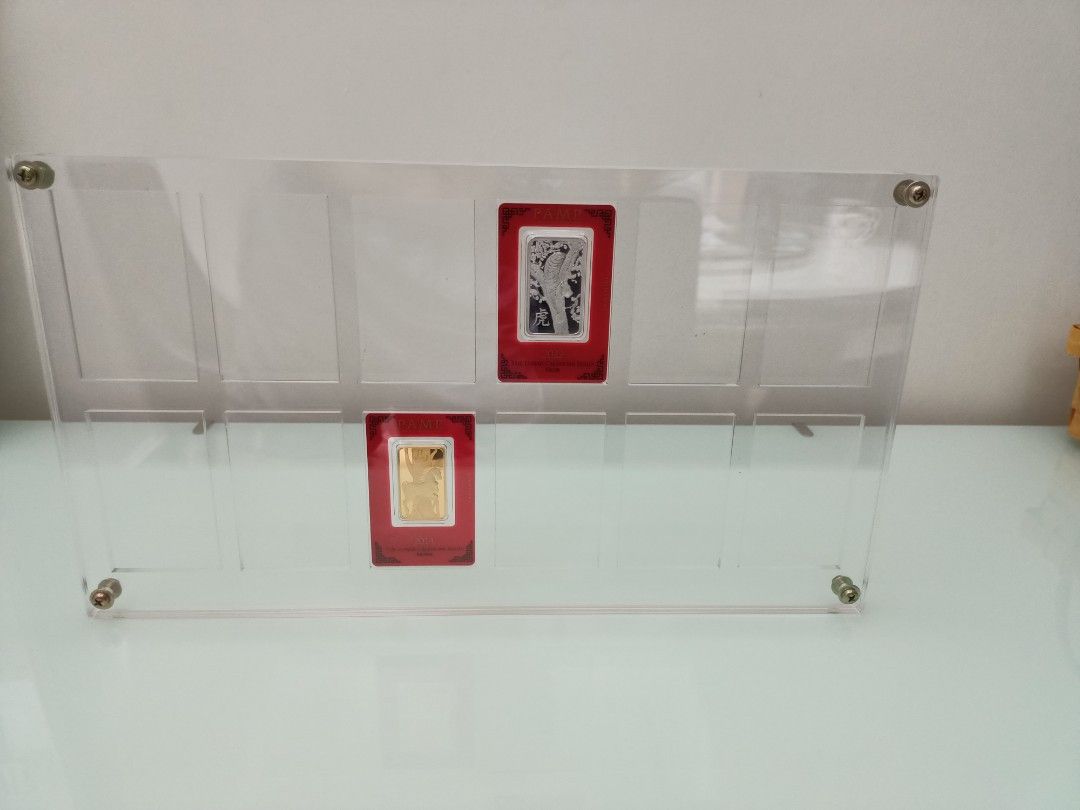 Gold Bar Collection Display, Everything Else on Carousell