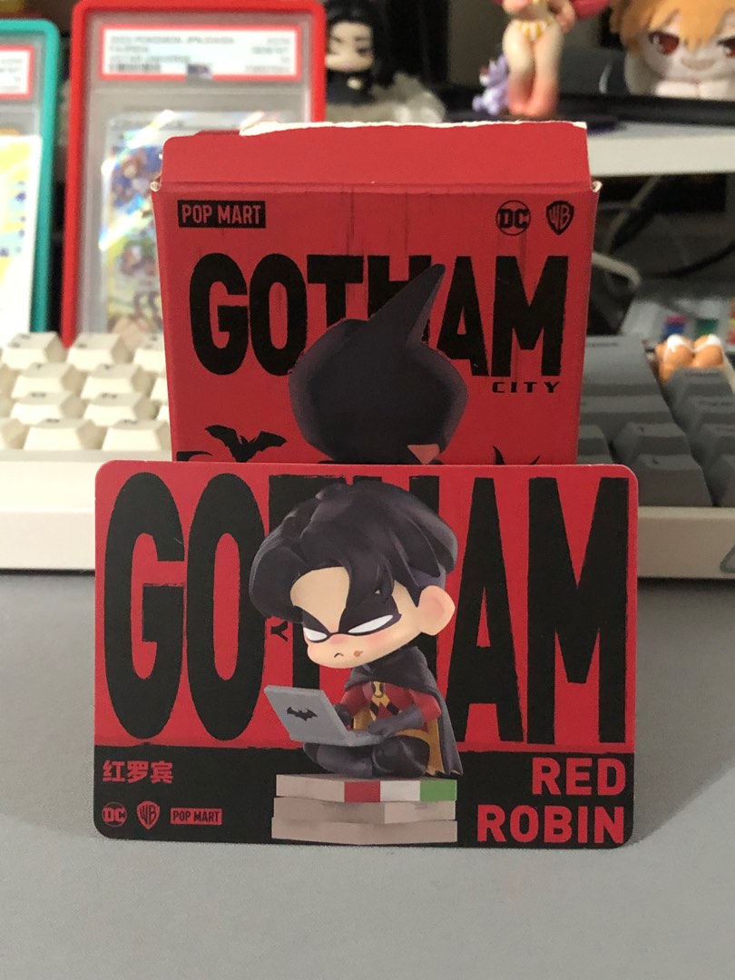 Gotham Popmart Red Robin, Hobbies & Toys, Toys & Games on Carousell
