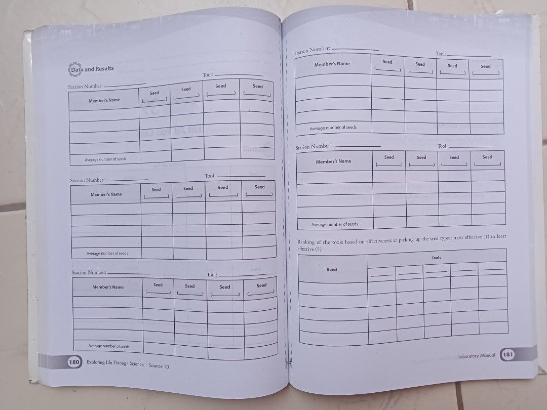 Grade 10 Exploring Life Through Science Laboratory Manual Second ...