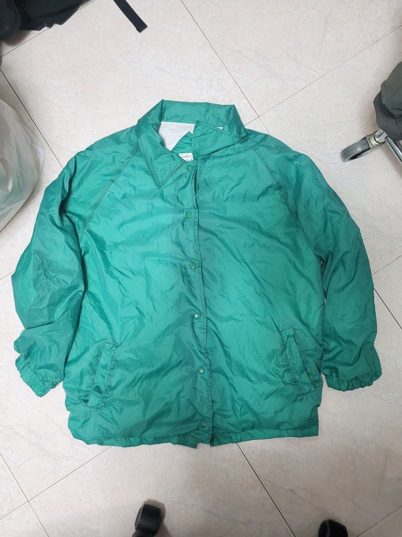 Green Coach Jacket, Men's Fashion, Coats, Jackets and Outerwear on ...