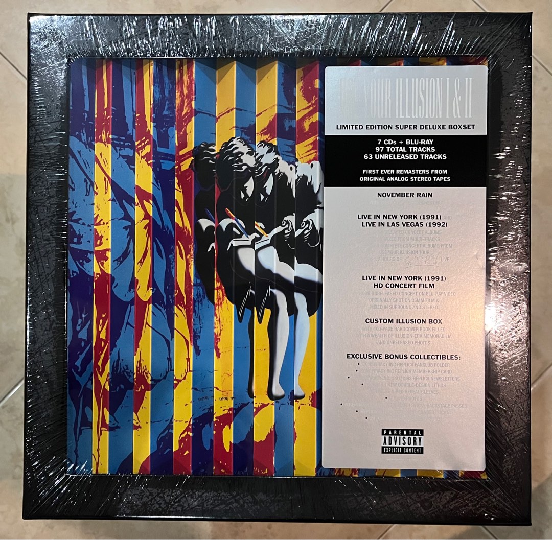 Guns N' Roses Use Your Illusion[Super Deluxe 7 CD/Blu-ray] Super Deluxe ...